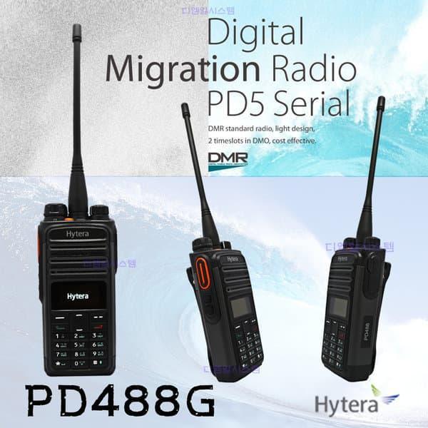 Jual Hytera PD488G VHF Handie Talkie Analog Digital Ori Baru Garansi HT ...