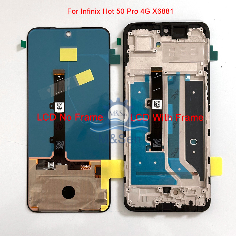 Jual 6.78"Original Amoled For Infinix Hot 50 Pro 4G X6881 Lcd Display ...