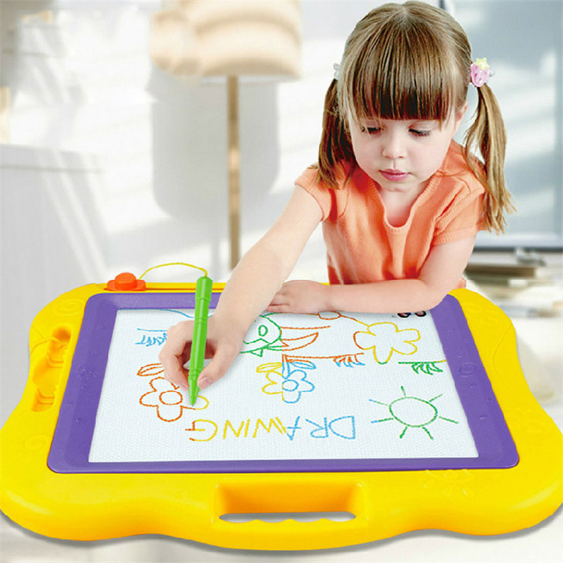 Jual Large Size Magnetic Drawing Board Toys Color Graffiti Board ...