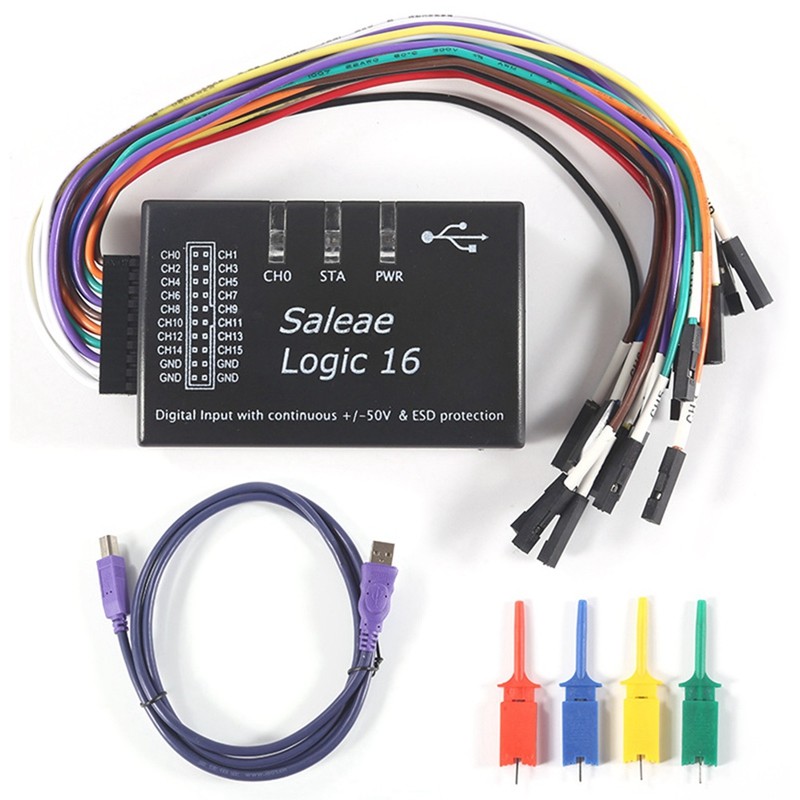 Jual Saleae Logic Usb Logic Analyzer Multi System for Official Version ...