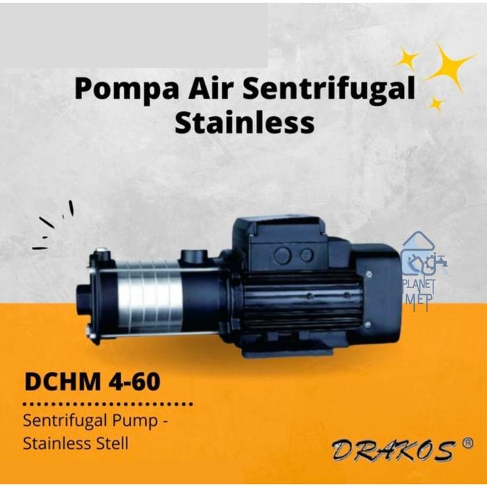 Jual @#@#@#] POMPA DRAKOS DCHM 4-60 POMPA AIR HORIZONTAL MULTISTAGE ...