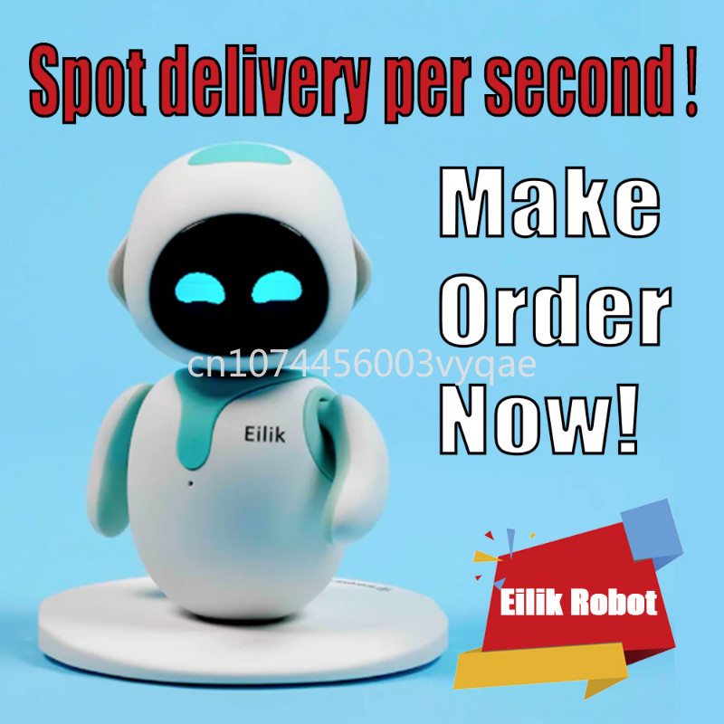 Jual Pink Eilik Intelligent Robot Emotional Interaction Ai Educational ...