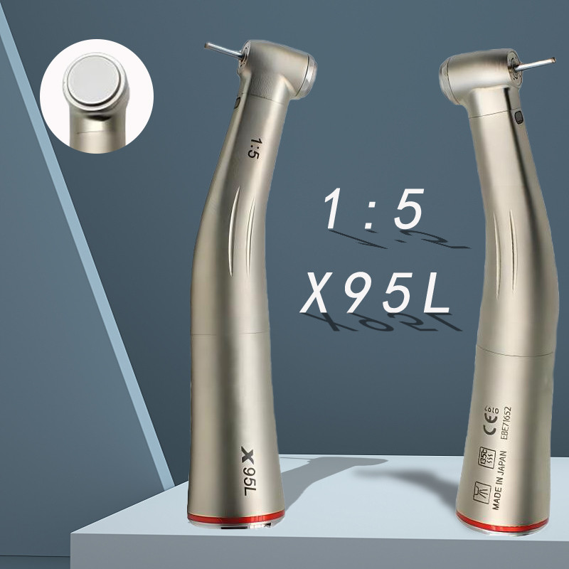 Jual X95L Dental 1:5 Increasing Speed Handpiece Push Button Against ...