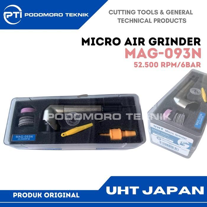 Jual UHT Micro Air Grinder MAG-093N Angle Head Grinder 90 / Gerinda ...