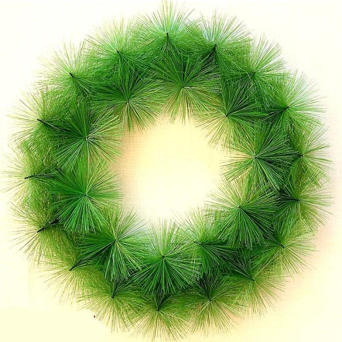 Jual HOT PROMO Christmas Wreath JUMBO Daun Lingkar Adven Natal Dekorasi ...