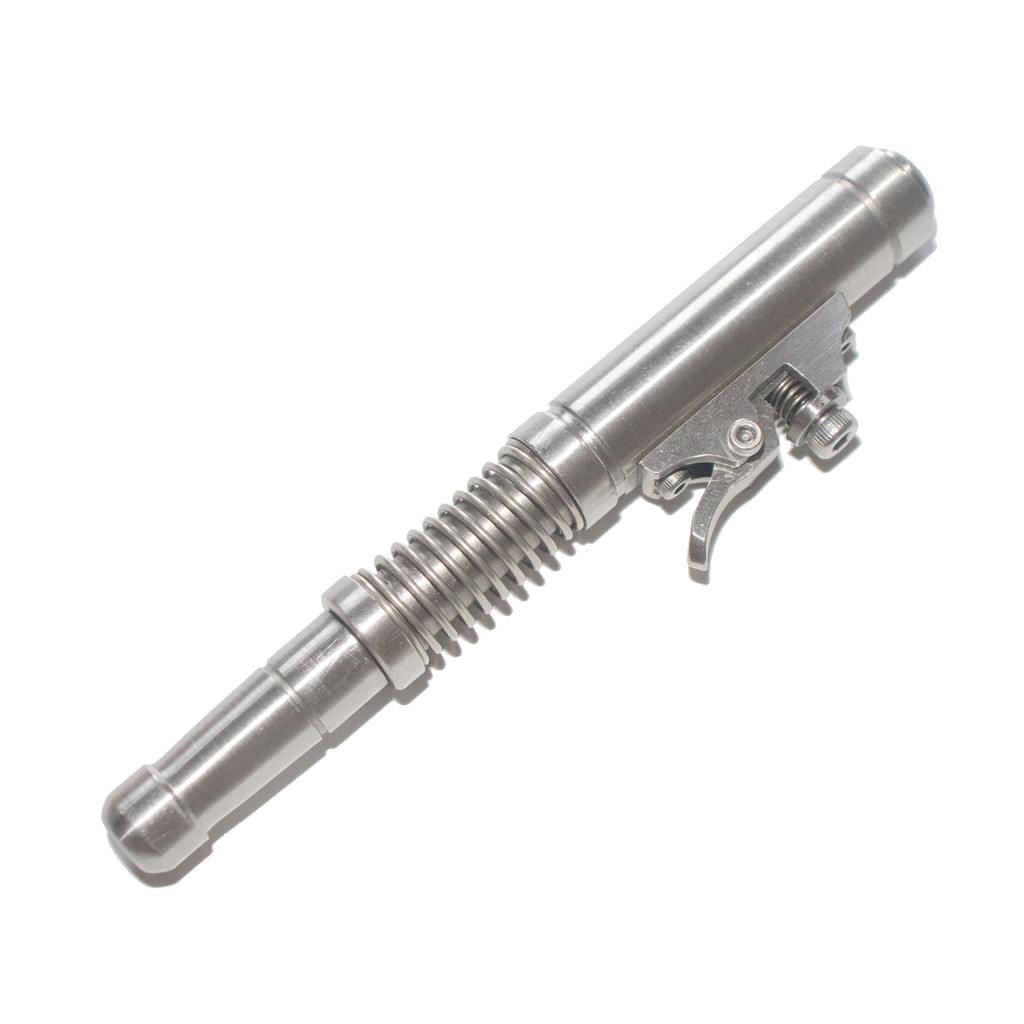 Jual EDC Ballpoint Pen Metal Stainless Steel Click-off Cap Morse Code ...