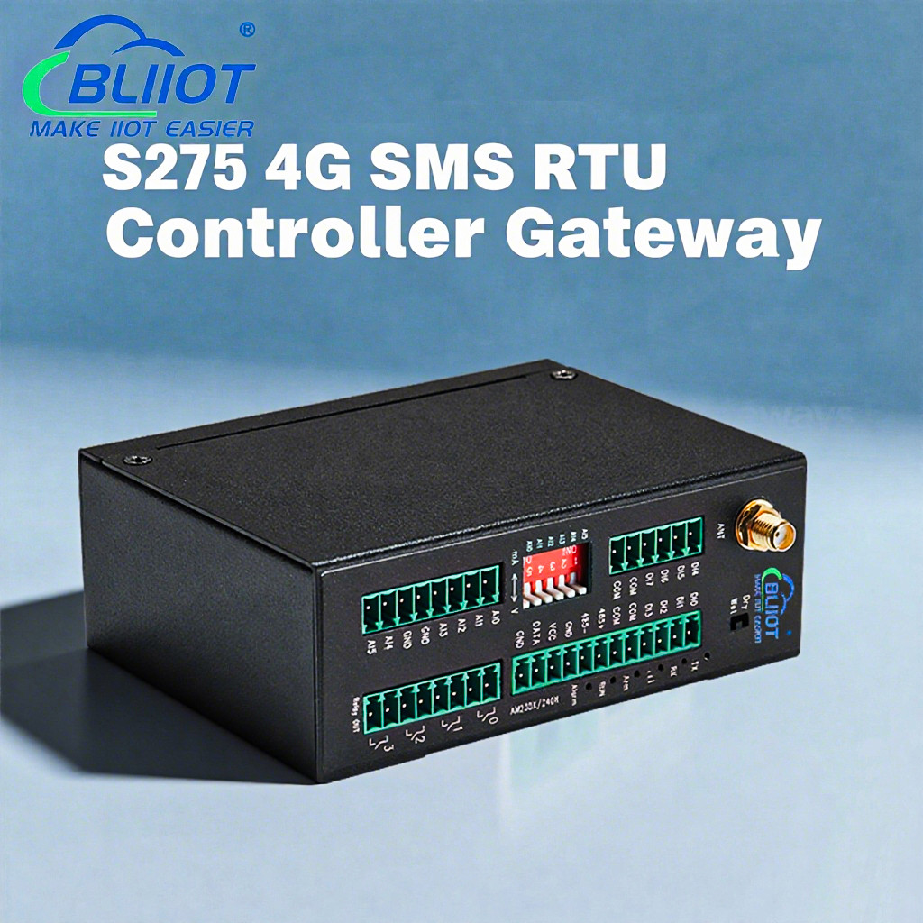 Jual BLIIOT Sensor Remote Monitoring RTU SMS Controller 4G Cellular IoT ...