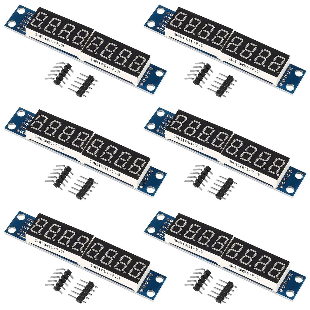 Jual 8-Digit 7 Segment Max7219 Digital Segment Module, Seven Section 8 ...