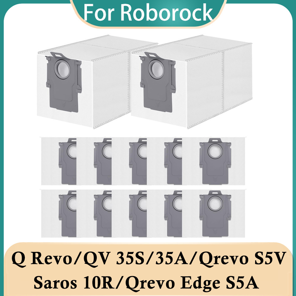 Jual Dust Bag For Roborock Q Revo/Qv 35S/35A/Qrevo S5V/Saros 10R/Qrevo Edge S5A/Qrevo Curv/Qrevo ...