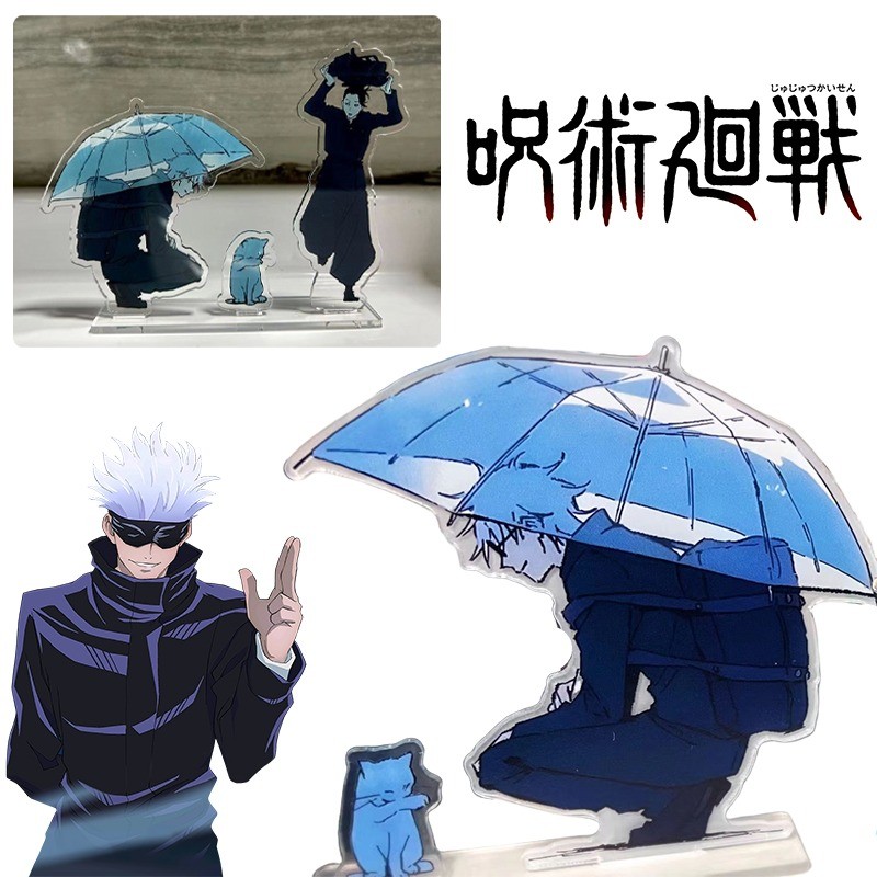 Jual Jujutsu Kaisen Standing Sign Gojo Satoru Anime Acrylic Stand Cute ...