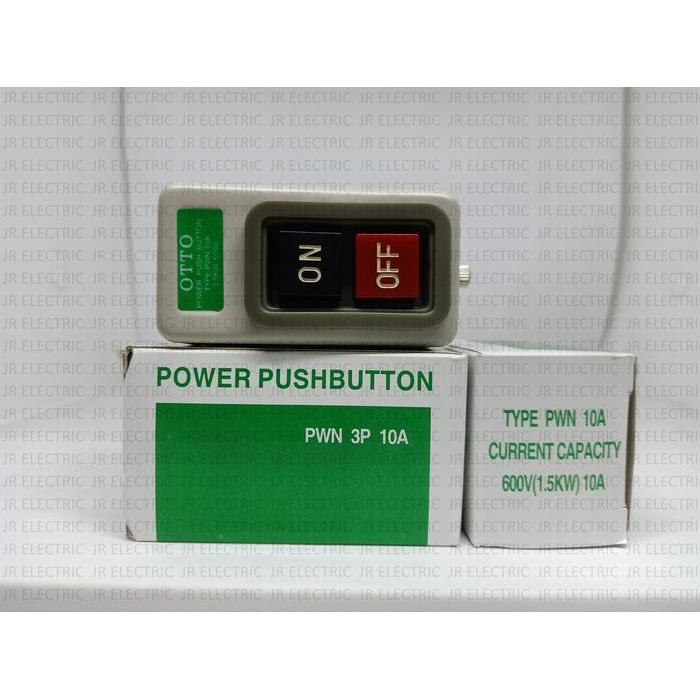 Jual New OTTO Power Push Button PWN-10A/15A/30A | Shopee Indonesia