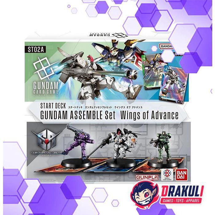 Jual ASLI GUNDAM CARD GAME START DECK ASSEMBLE SET WINGS OF ADVANCE ST ...