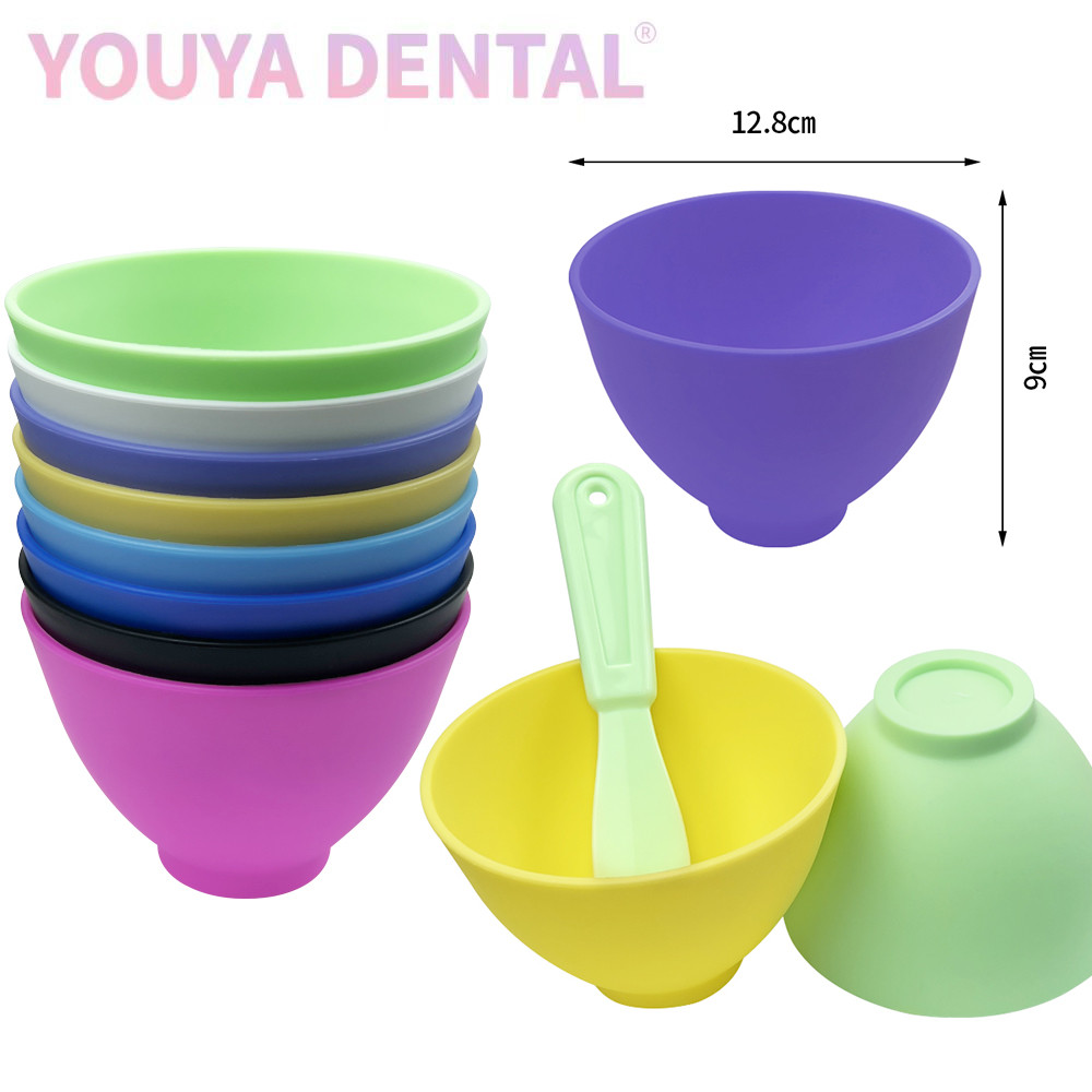 Jual Dental Color Rubber Bowl Mixing Alginate Plaster Bowl Thickened ...