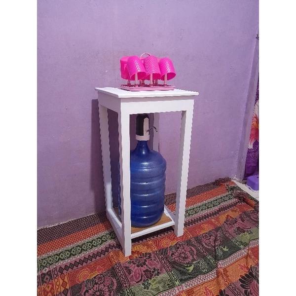 Jual MEJA DISPENSER MEGICOM KAYU GALON PAKEK POMPA SAMPING TEMPAT TIDUR ...