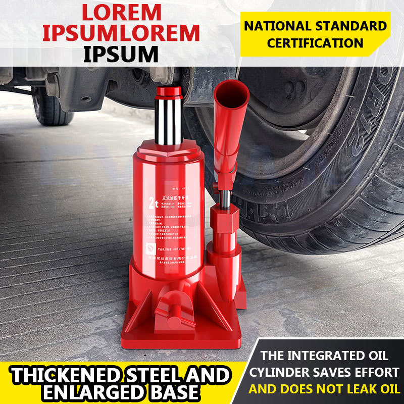 Jual 3T/5T Car Hydraulic Jack Vertical Car Lifting Jack Car Portable Hand Cranked Jack Truck Suv ...