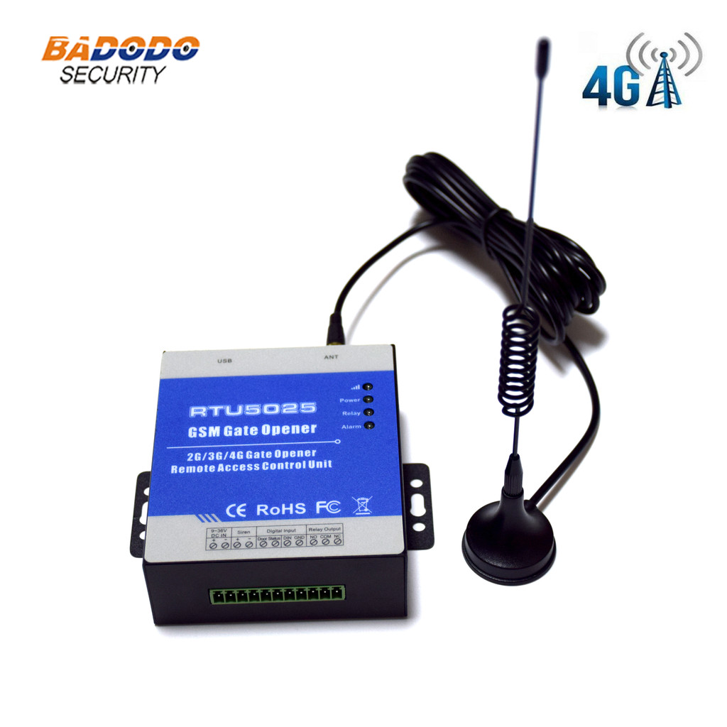 Jual GSM GPRS 2G 4G LTE Gate Opener RTU5025 Remote Access Controller ...