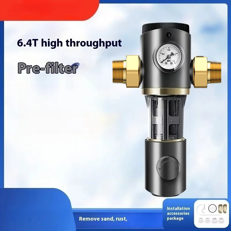 Jual 40 Micron Whole House Spin Down Sediment Water Filter with ...