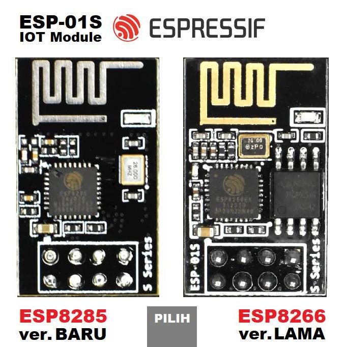 Jual New ESP01S ESP8285 Versi Upgrade ESP-01 ESP8266 Serial Wifi Module ...