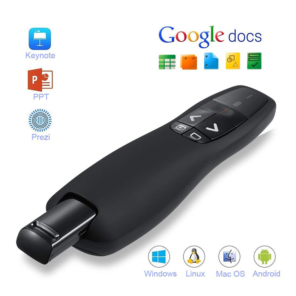 Jual 2.4GHz Wireless USB Powerpoint Presentation PPT Flip Pen Pointer ...