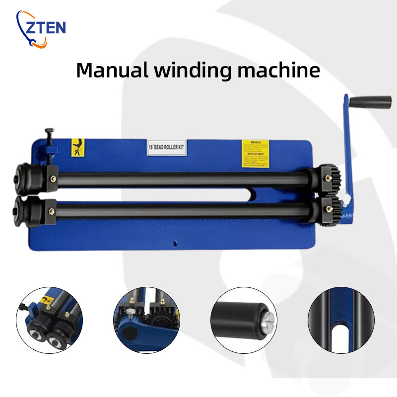 Jual 18 Inch Manual Rolling Machine Stainless Smoke Exhaust Pipe Bite ...
