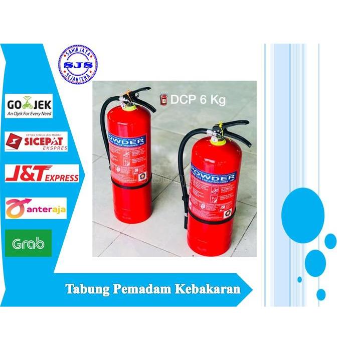 Jual kks Harga 1 Set Tabung apar 6 kg Powder Tabung Pemadam kebakaran 6 ...