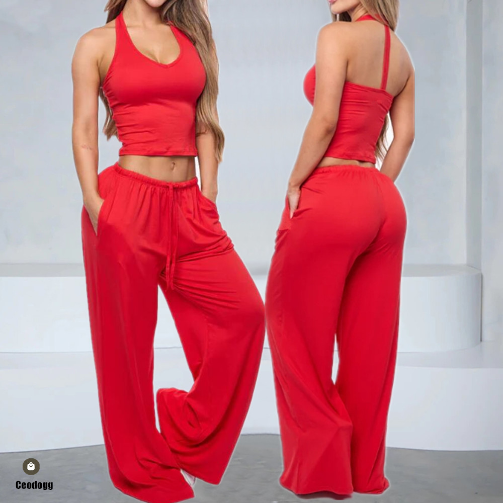 Jual 1/2PCS Yoga Set Sports Outfits Fitness Tracksuit Women Gym Legging ...