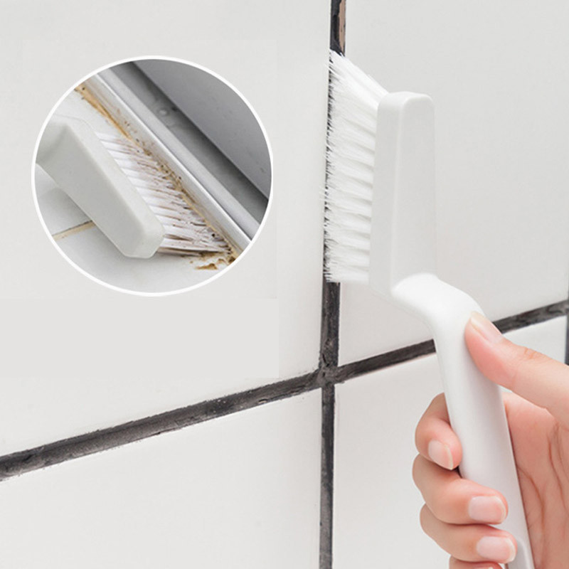 Jual Bathroom Tile Floor Gap Cleaning Brush For Window Groove Cleaner ...