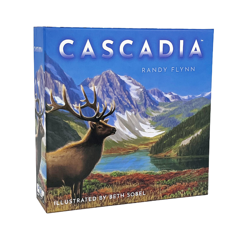 Jual Cascadia Board Game Strategic Competitive for 1-4 Players Create ...
