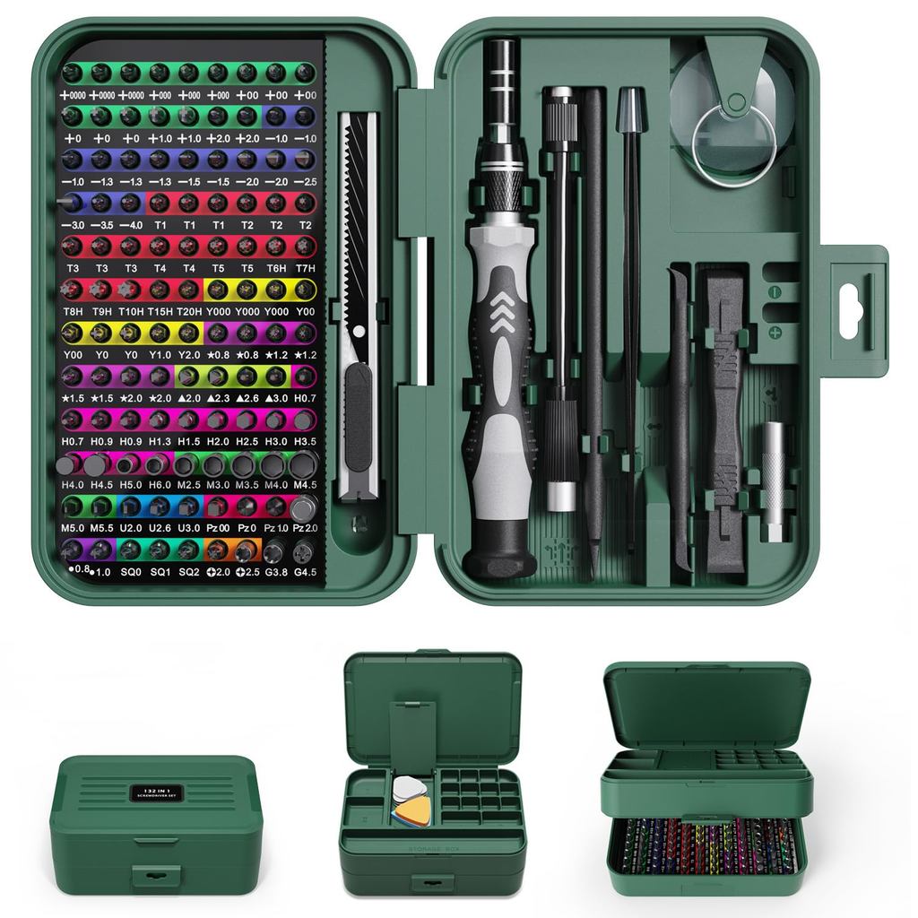 Jual 132 in 1 Precision Screwdriver Set Phillips Torx Magnetic ...