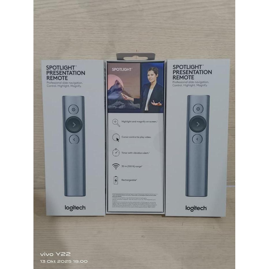 Jual Logitech Spotlight Wireless Presentation Remote | Shopee Indonesia
