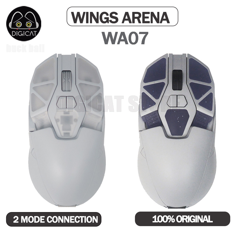 Jual WINGS ARENA WA07 Gaming Mouse 3 Mode USB/2.4G/Bluetooth Wireless ...