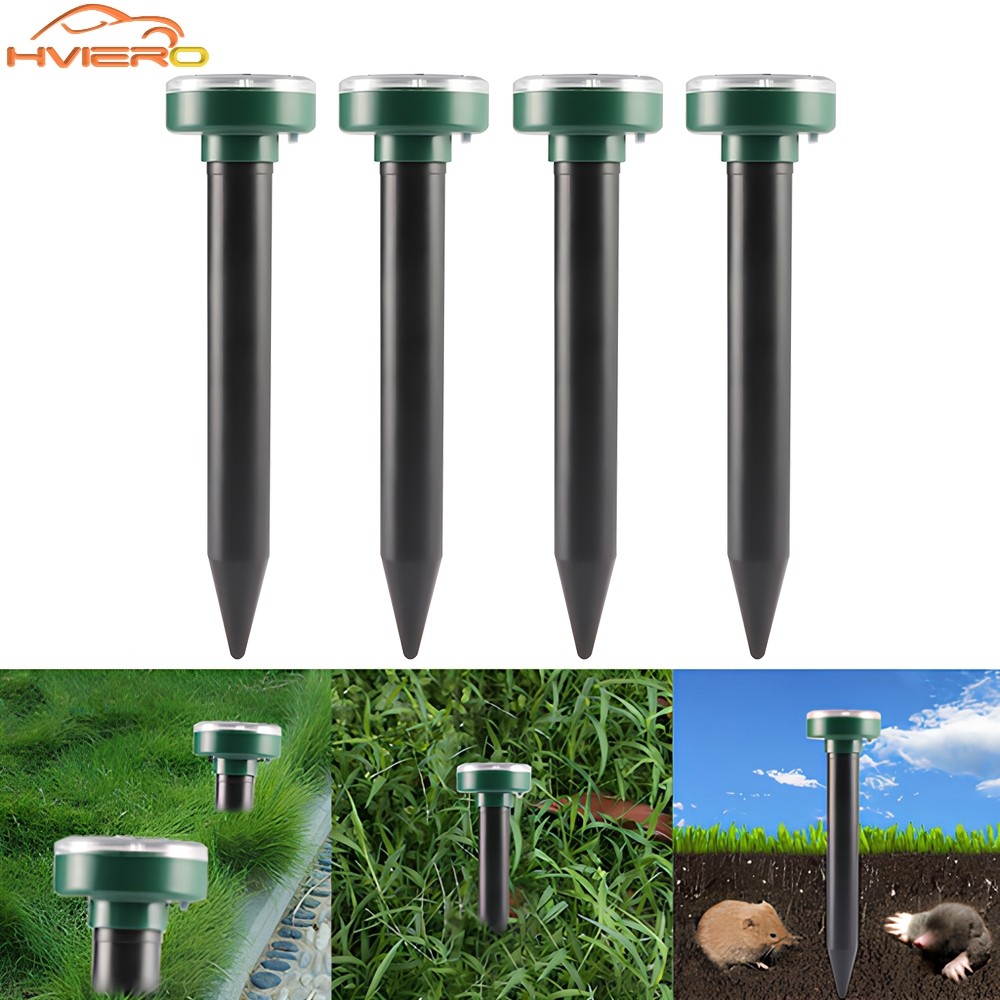Jual Solar Ultrasonic Electronic Mouse Repeller Snake Repeller Insect ...