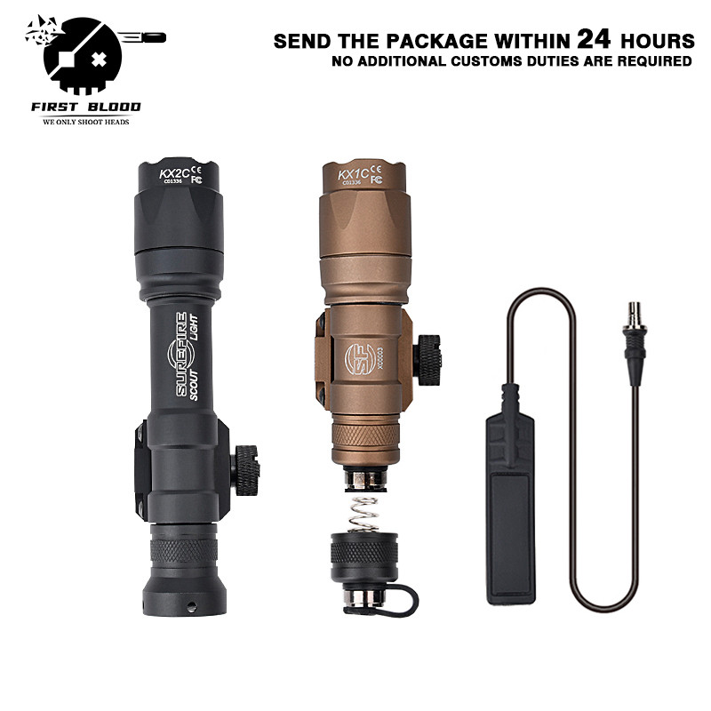 Jual Surefire M300 M600 Led Tactical Flashlight Scout Light 20Mm ...