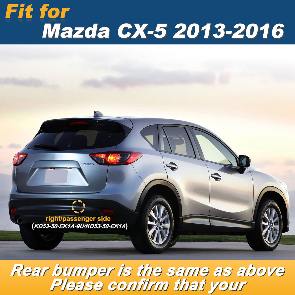 Jual Rear Bumper Tow Hook Cap Towing Eye Cover For Mazda CX-5 2013-2016 ...