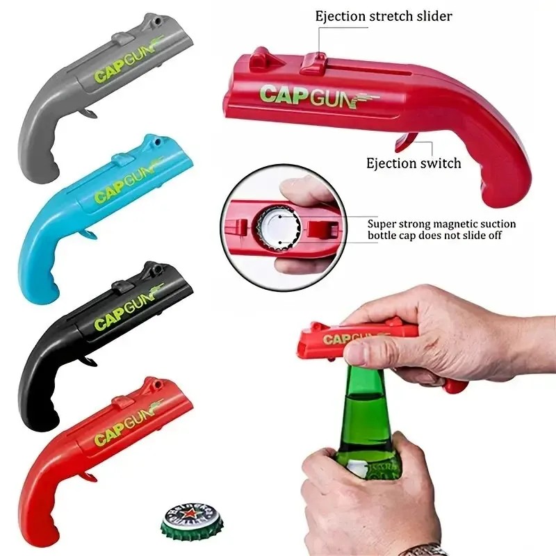 Jual Beer Opener Bottle Flying Cap Launcher Shooter Party Drinking Game ...