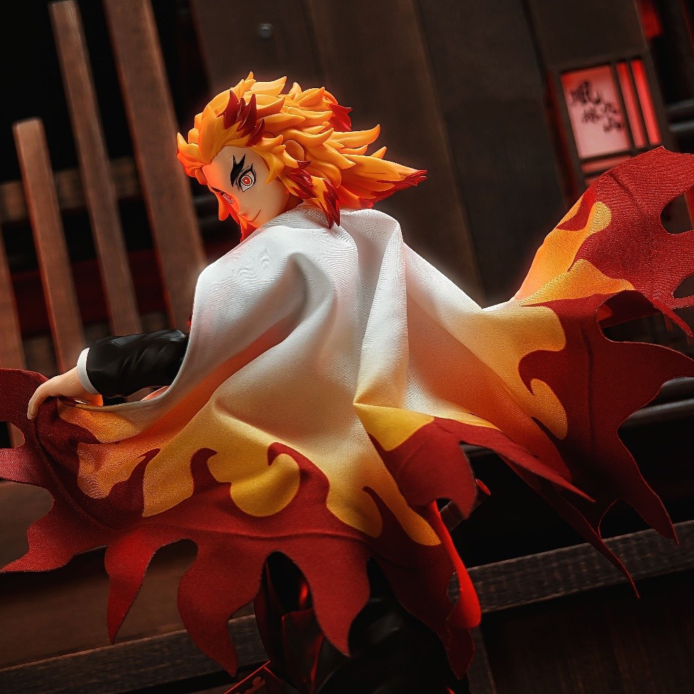 Jual Demon Slayer 1/12 Male Soldier Anime BUZZmod Kyojuro Rengoku Flame ...