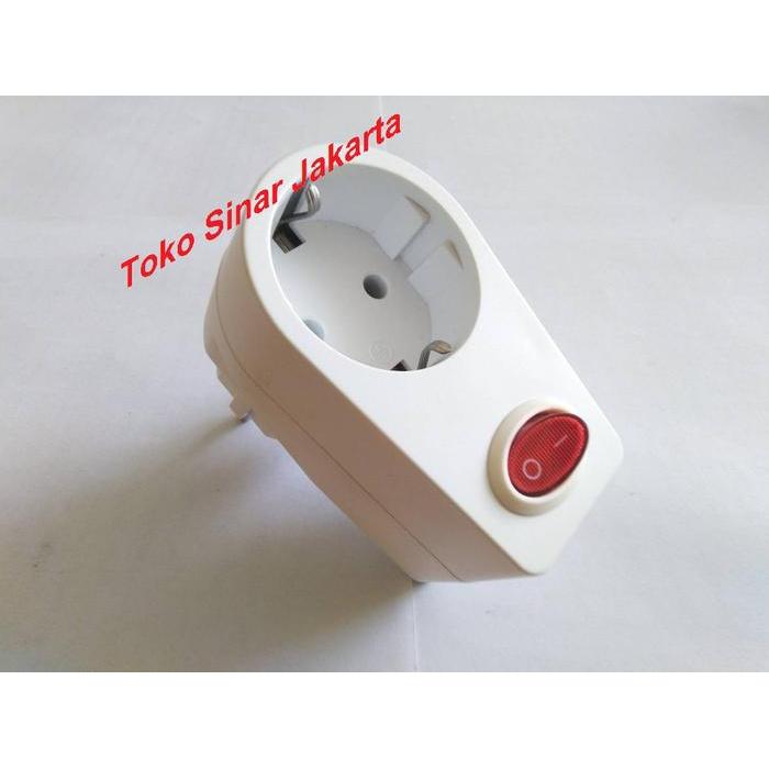 Jual Stop Kontak Stopkontak Arde Colokan Listrik Steker Saklar Lampu ...