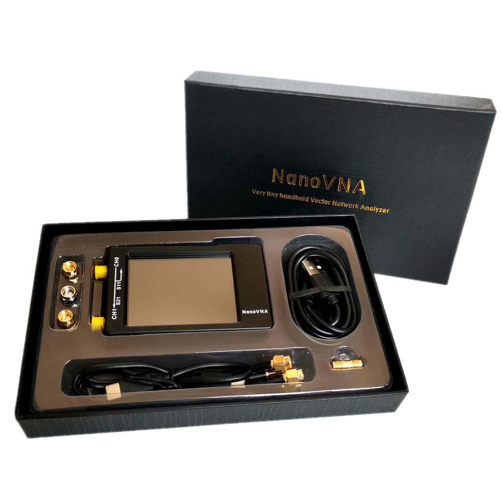 Jual PROMO NanoVNA-H 50KHz~1.5GHz VNA 2.8inch LCD HF VHF UHF UV Vector ...