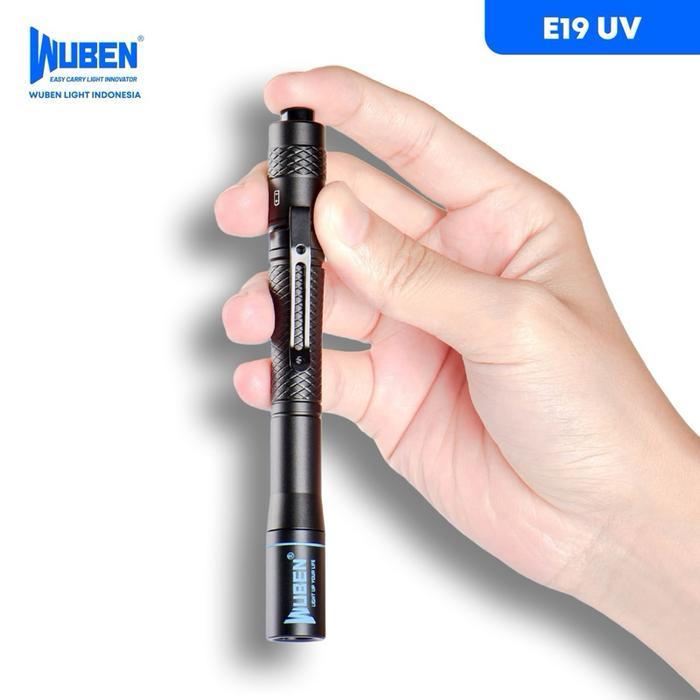 Jual Wuben E19 365Nm Uv Led Pen Light | Shopee Indonesia