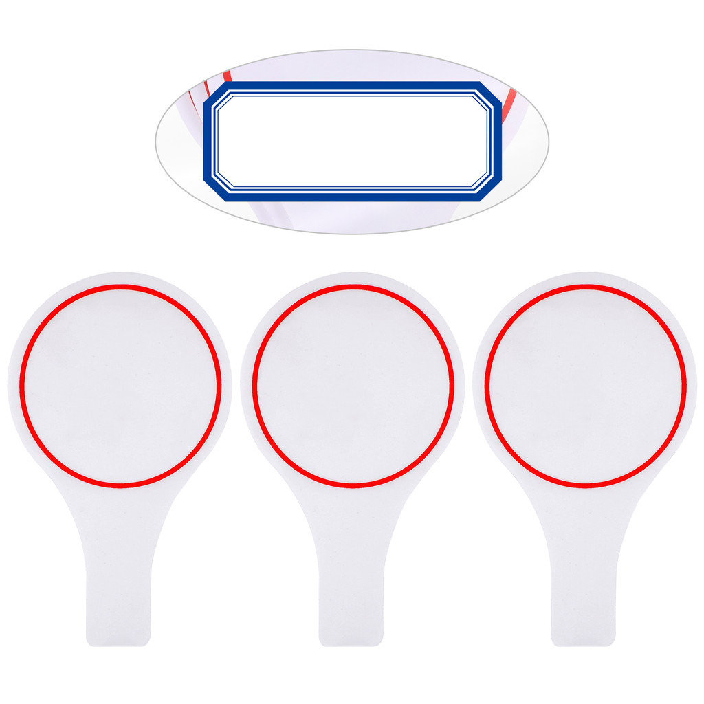 Jual 3 Pcs Handheld White Boards Reusable Writing Scoreboard For ...