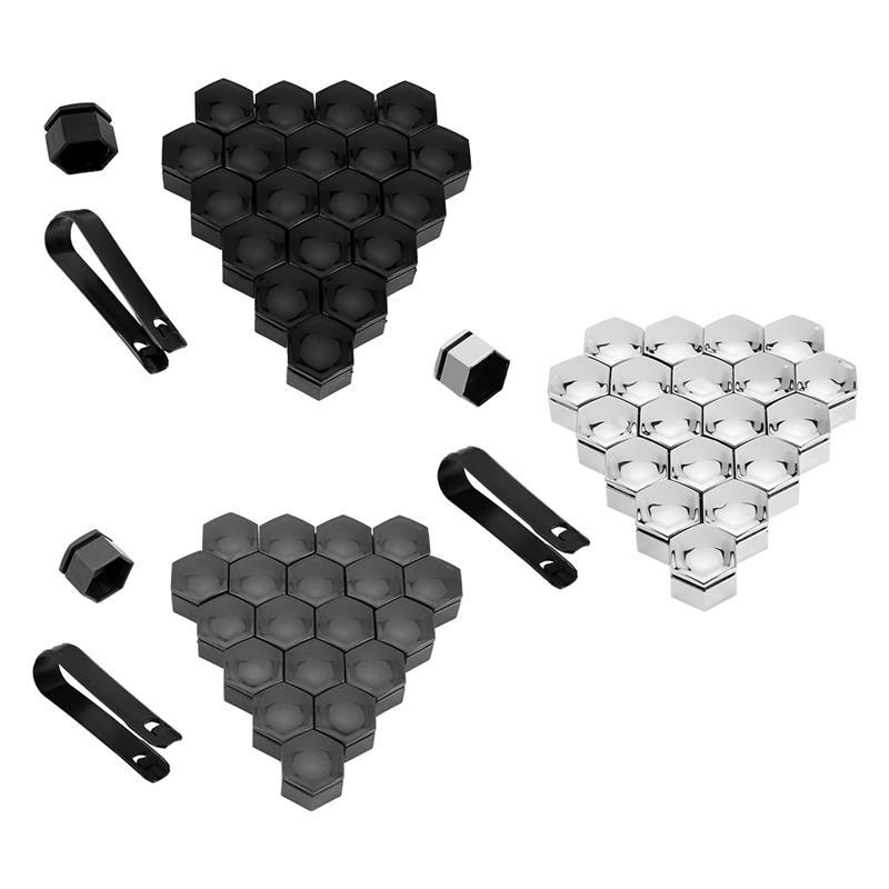 Jual 22Mm 20 Pcs Car Wheel Nut Caps Protection Covers Caps Anti-Rust ...