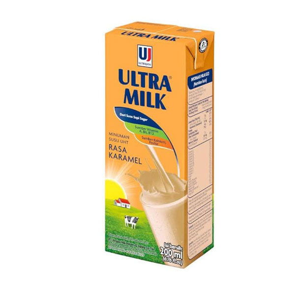 Jual Ultra UHT Milk Caramel 200 Ml | Shopee Indonesia