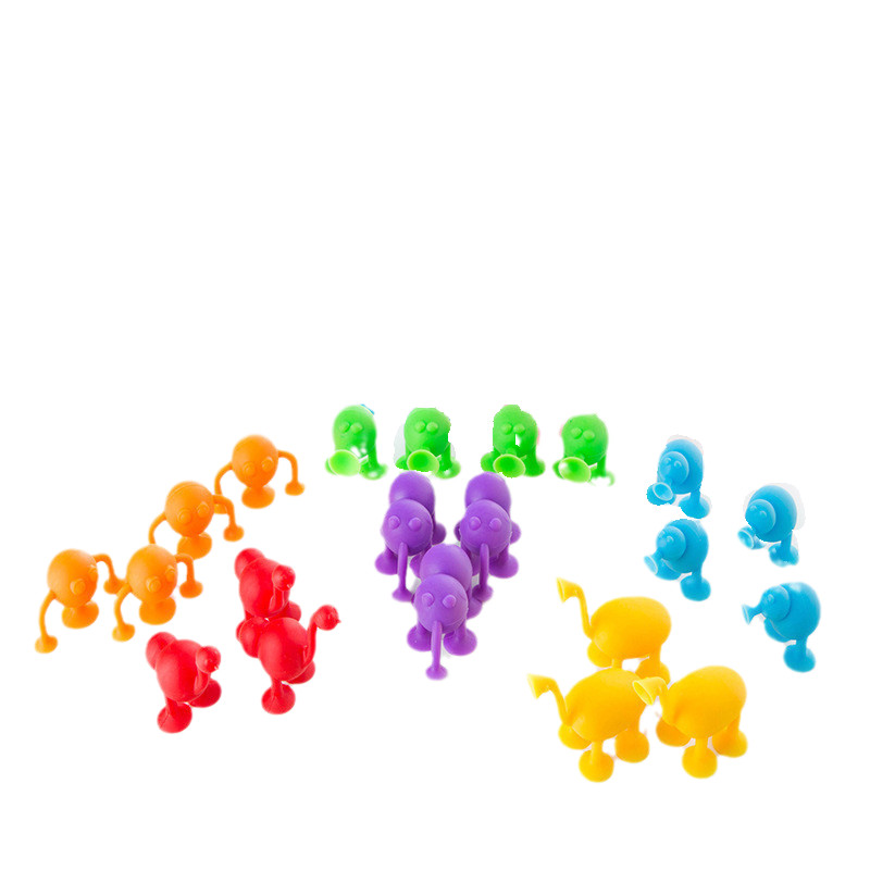 Jual Kid Novelty Mini Sucker Suction Cup Doll Marine Land Strange ...
