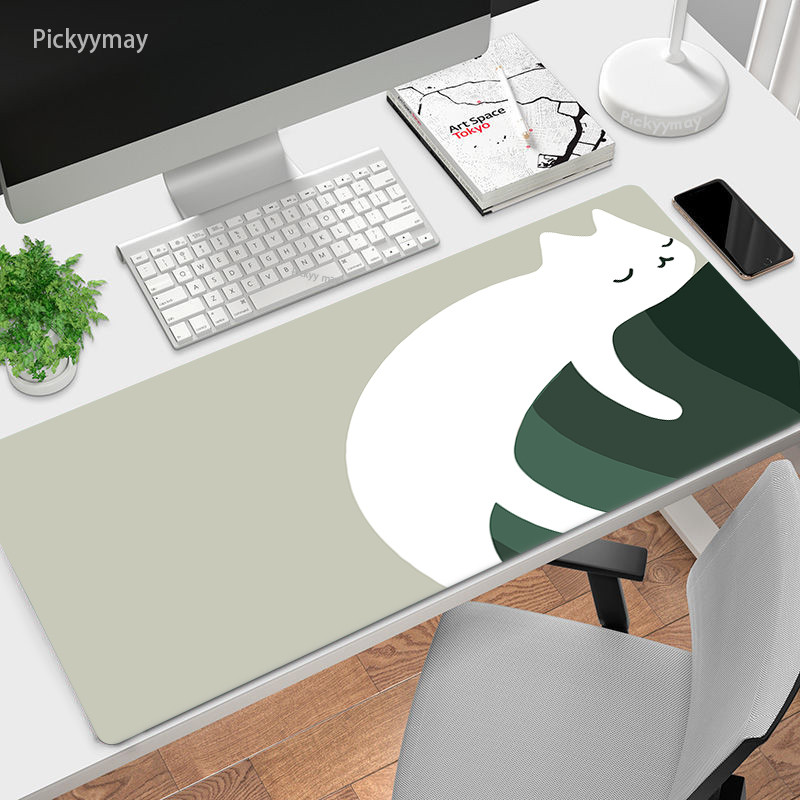 Jual Large Mousepads Kawaii Cat Mouse Pad Computer Mousepad Office ...