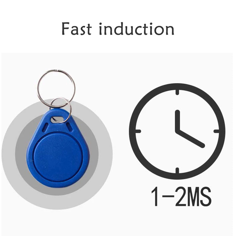 Jual 5/10PCS RFID Anti-Shielding Keychain Fob CUID Smart Chip Card 13 ...