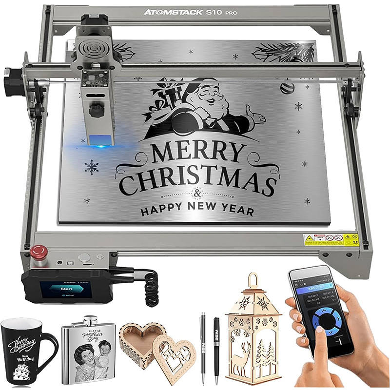 Jual Atomstack S10 X7 A10 Pro Laser Engraver 10000Mw Output Diode Laser ...