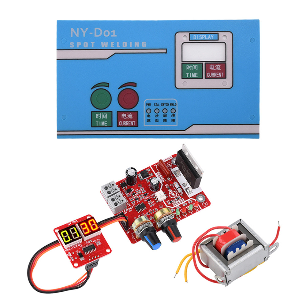 Jual Ny-D01 100A Spot Welder Control Module 110V/220V Transformer ...