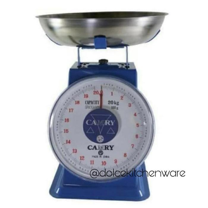 Jual Timbangan Duduk Camry Dial Spring Scale 5 10 15 20 kg | Shopee ...