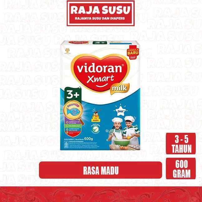 Jual VIDORAN 3+ MADU 600GR - RAJA SUSU | Shopee Indonesia