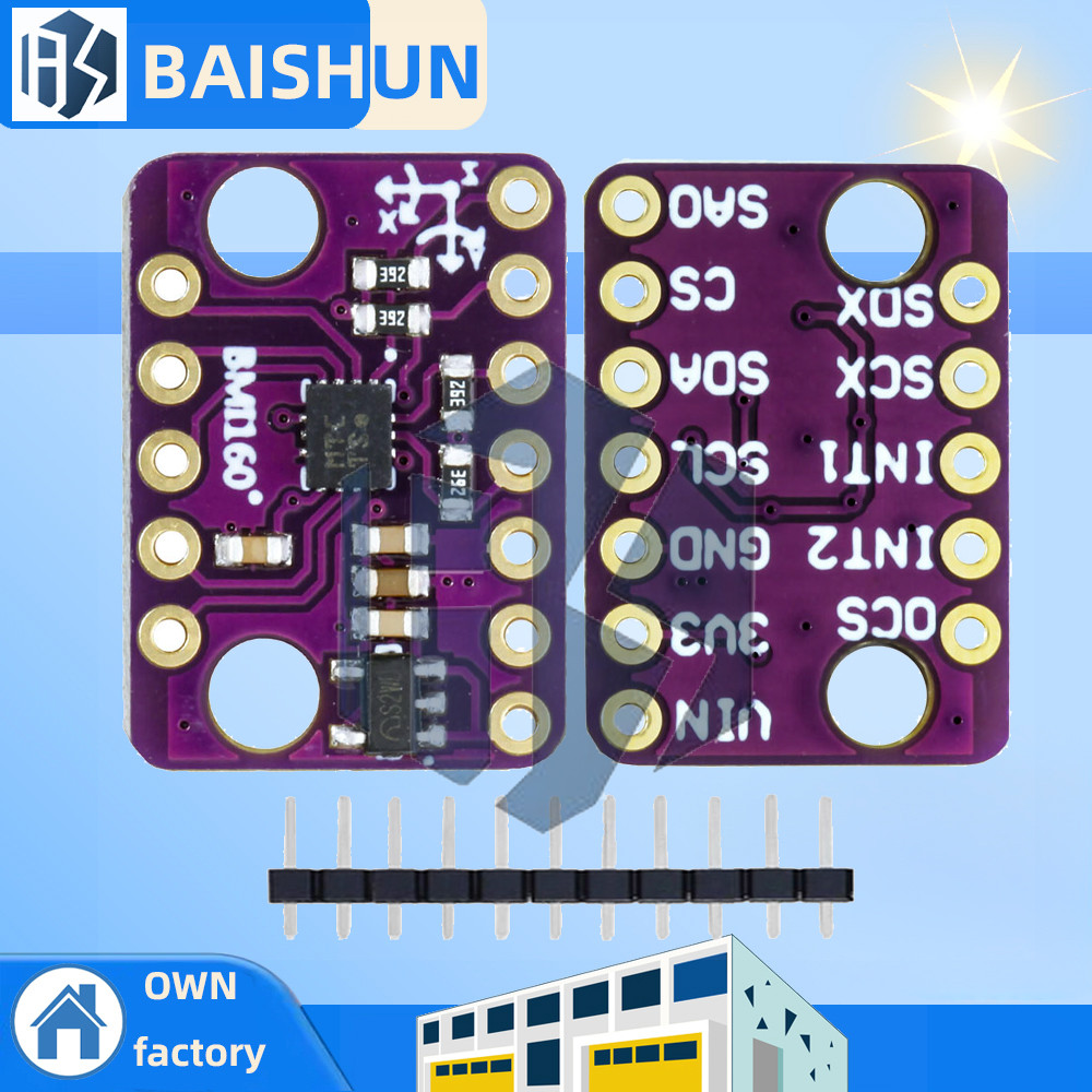 Jual Bmi160 6Dof Imu Module - High-Precision 3-Axis Accelerometer ...